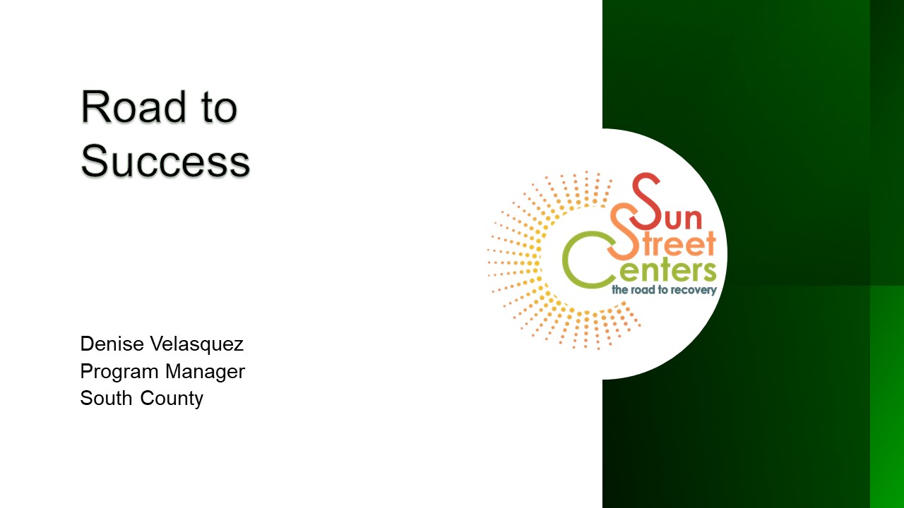 Road to Success Program Presentation (click here to view)